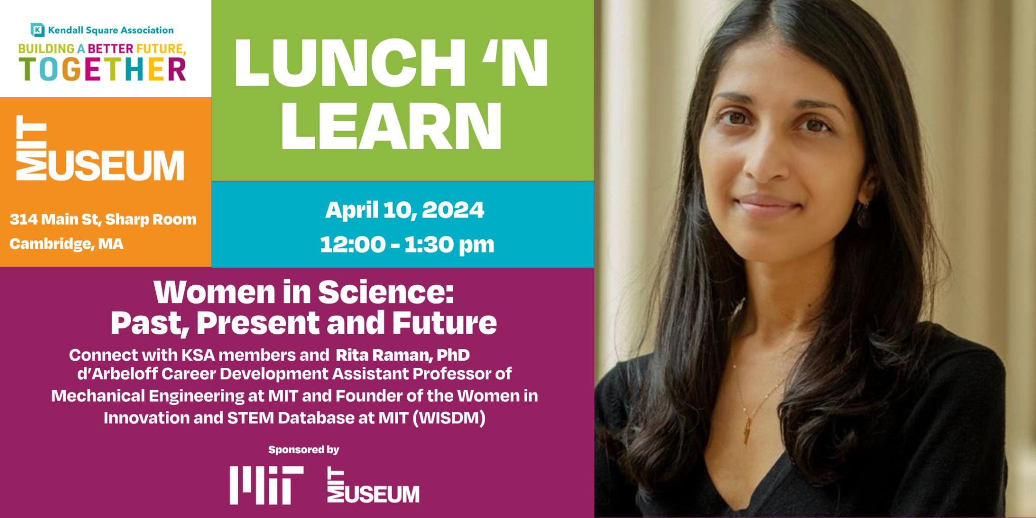 KSA Lunch ‘n Learn: Women in Science | Kendall Square