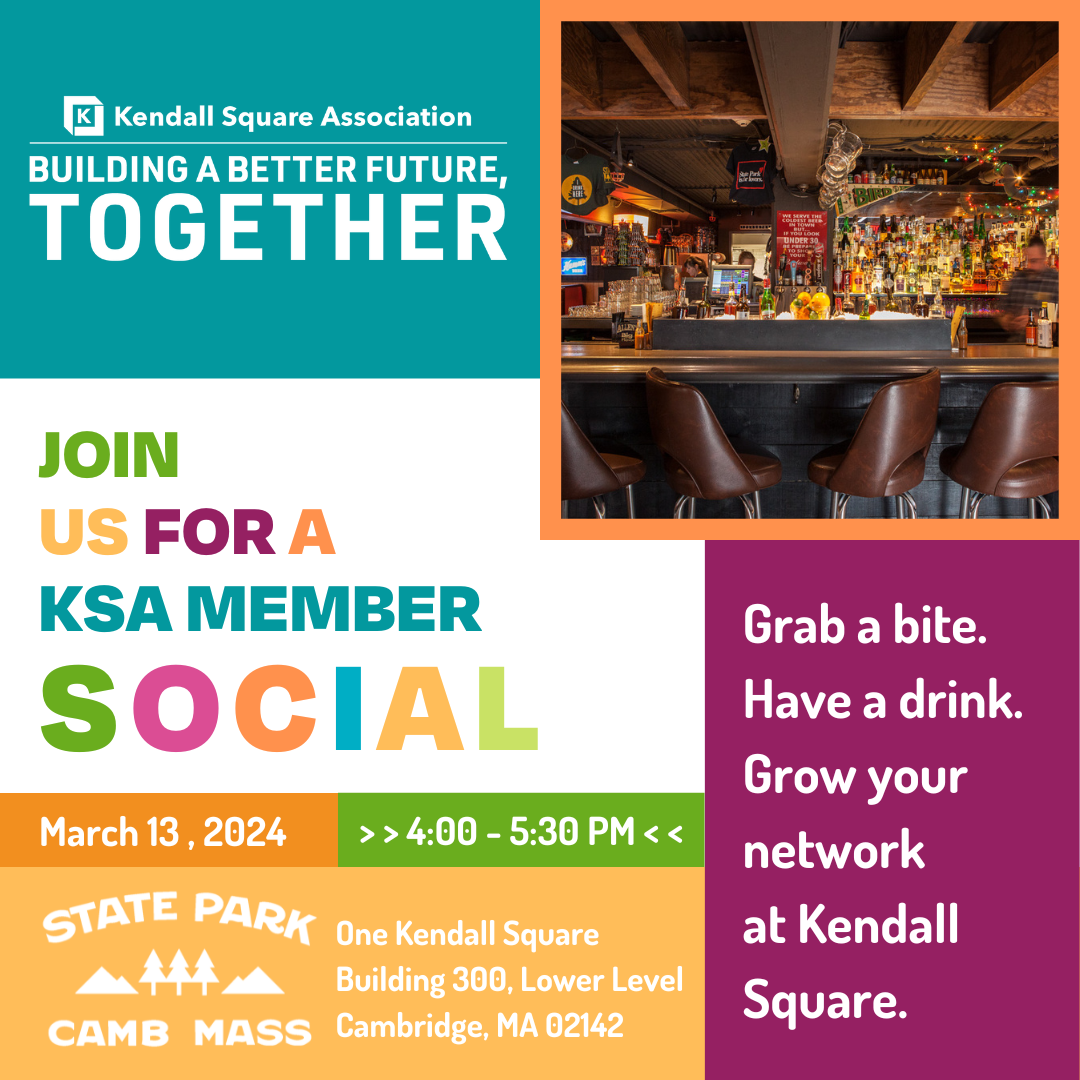 KSA Member Social: March | Kendall Square